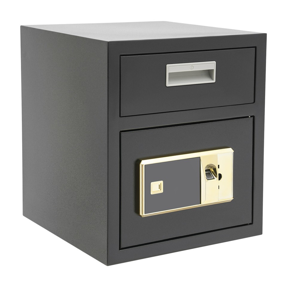 0.64ft3 Drop Box for Money&Mail Drop Slot Safe Cash Depository Safe ...