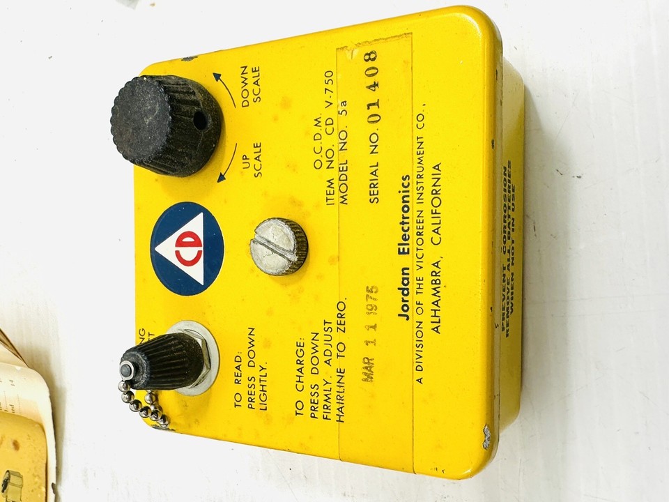 Geiger Counter CDV-777-1 Set Victoreen Radiological Survey Civil ...
