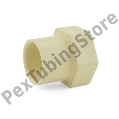 1" CTS CPVC Female Adapter w/ Gasket (Socket x FIP) | eBay