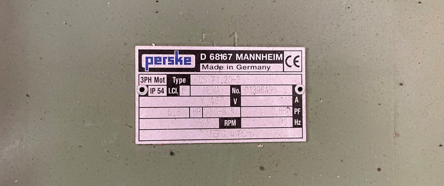 Perske KCS 71.20-2 3 Phase Arbor Motor | eBay