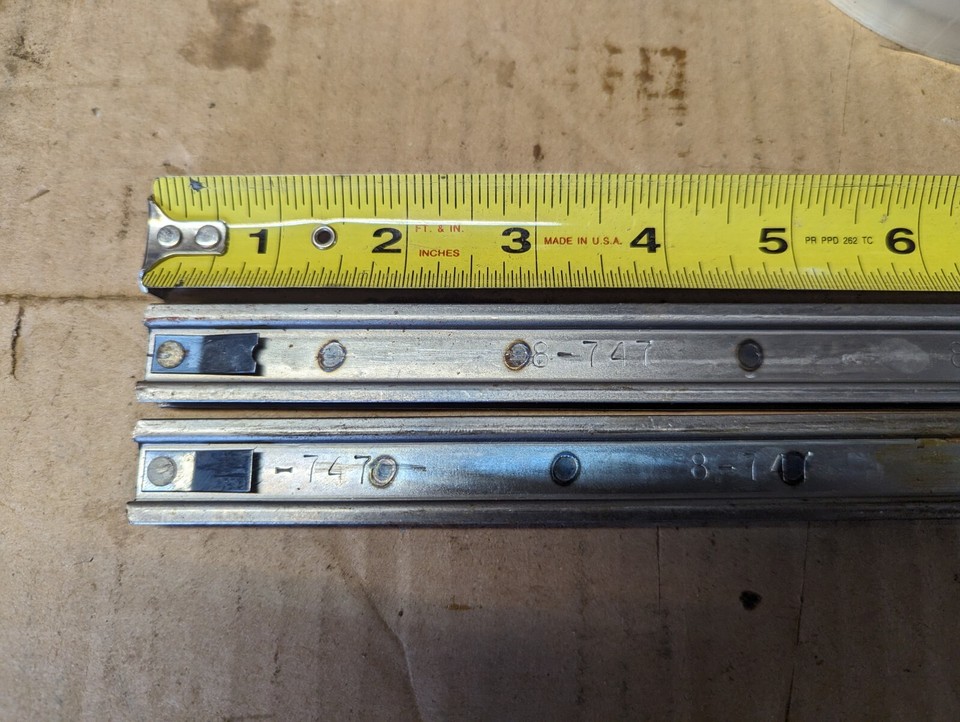 Snap-on Tools USA Tool Box Chest Drawer Slides 8-747 One Pair Lot 3 | eBay
