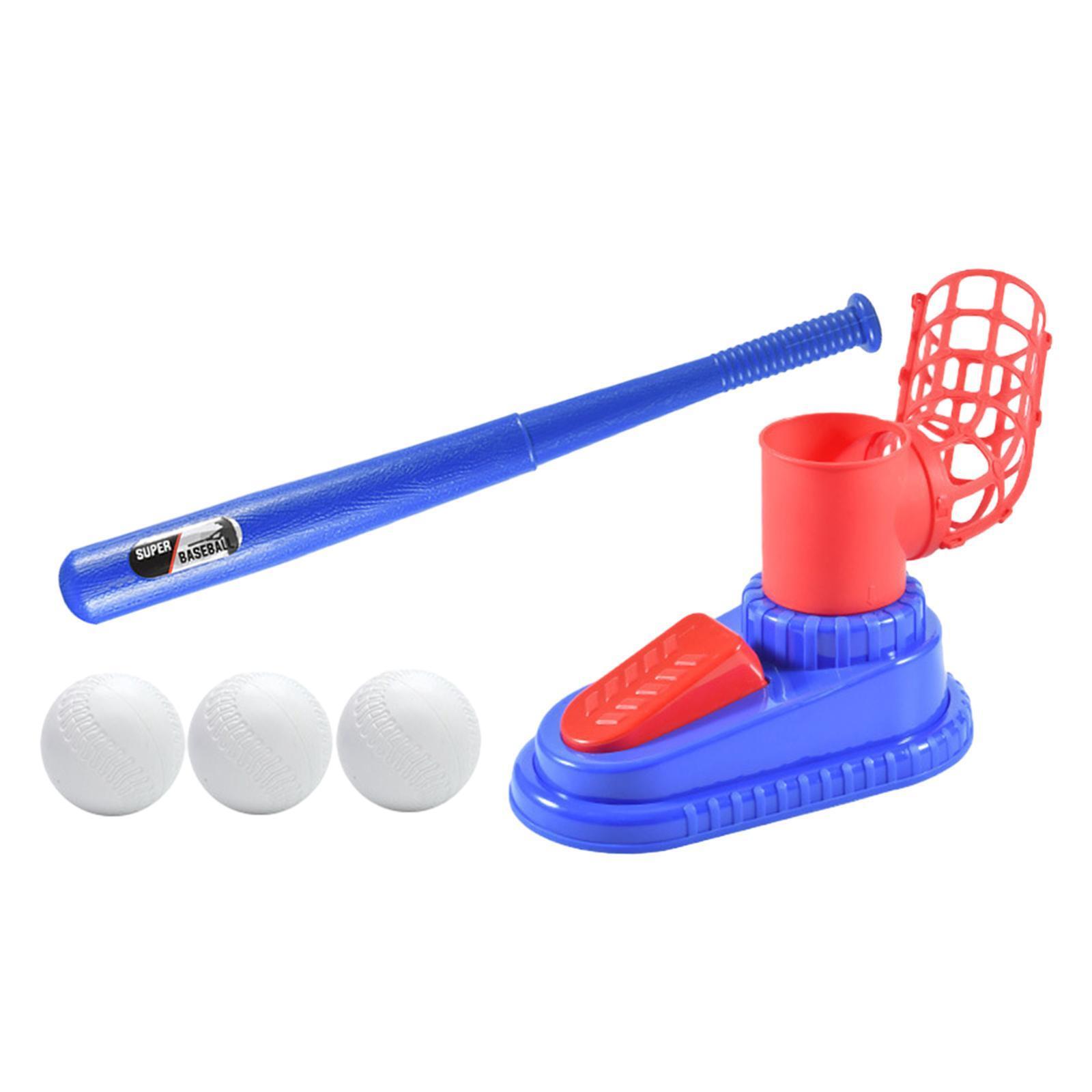 Self Pitching Machine Baseball Practice Toy Baseball Batting Machine ...