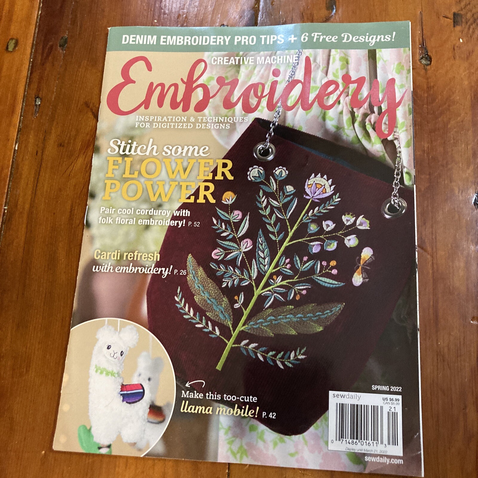 Creative Machine Embroidery Magazine new Spring 2022 | eBay