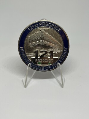 NYPD 121 Precinct Newest House Of The Finest Challenge Coin | eBay