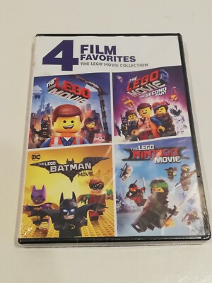 4 Film Favorites The Lego Movie Collection (DVD, 2021) | eBay