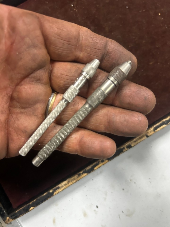 MACHINIST DrM TOOLS LATHE MILL 2 Starrett Pin Vise s | eBay