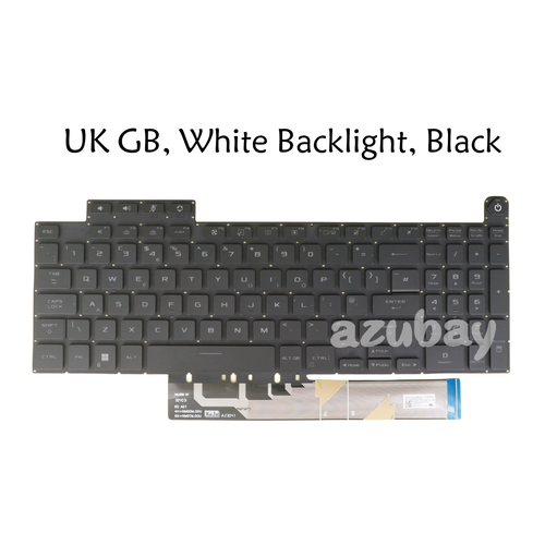 ASUS UK Laptop Keyboard for TUF Gaming A16- FA617 FA617NS 0KNR0 ...