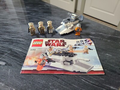100% Complete LEGO Star Wars 8083 Rebel Trooper Battle Pack W ...
