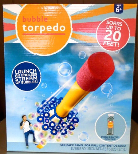 Bubble Rocket Launch Torpedo Bubble Blast Off Outdoor Toy | eBay