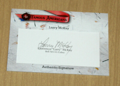 2021 Historic Autographs Famous Americans CUT autograph signature Larry ...