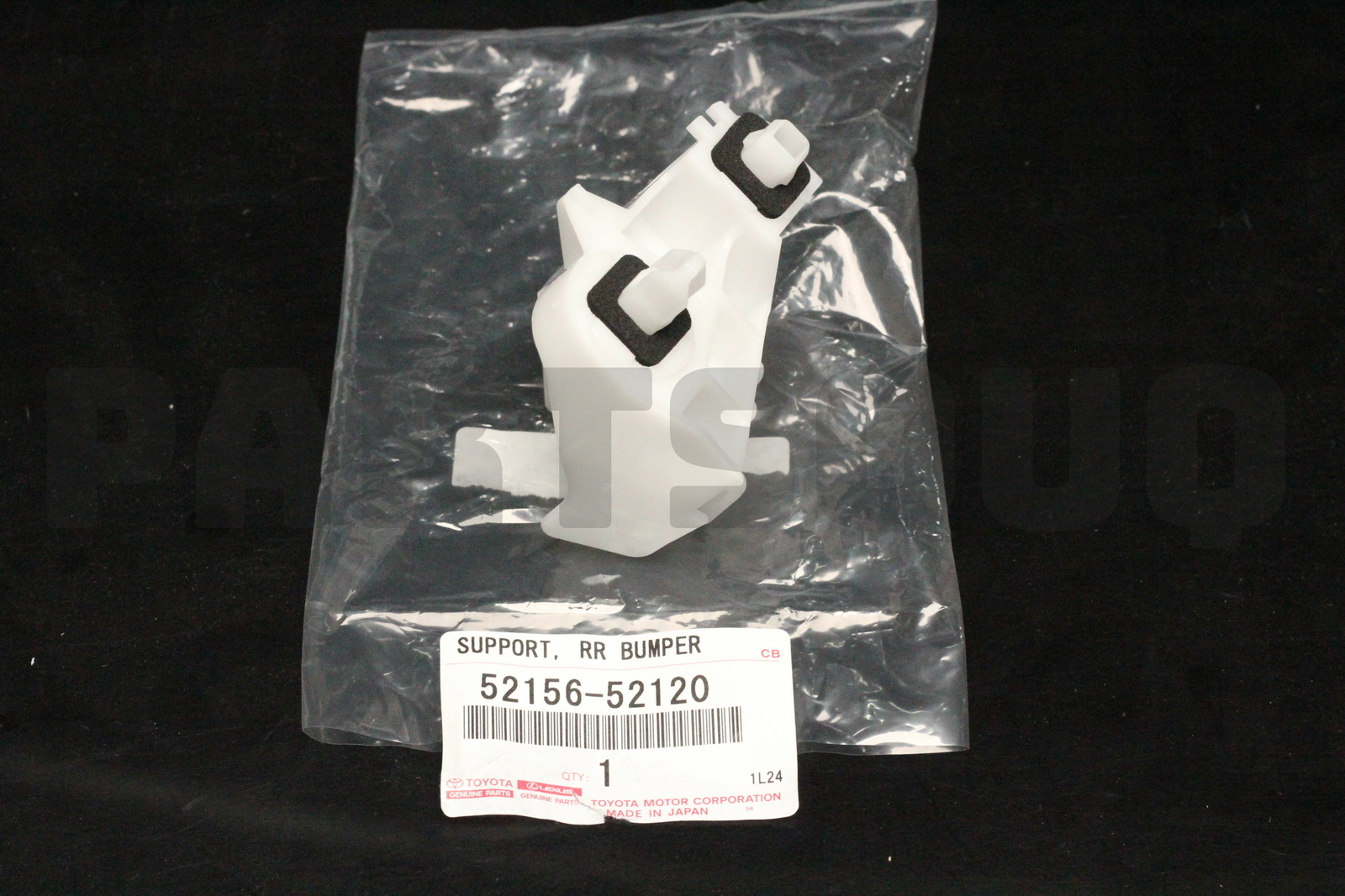 5215652120 Genuine Toyota SUPPORT, REAR BUMPER SIDE, LH 52156-52120 | eBay