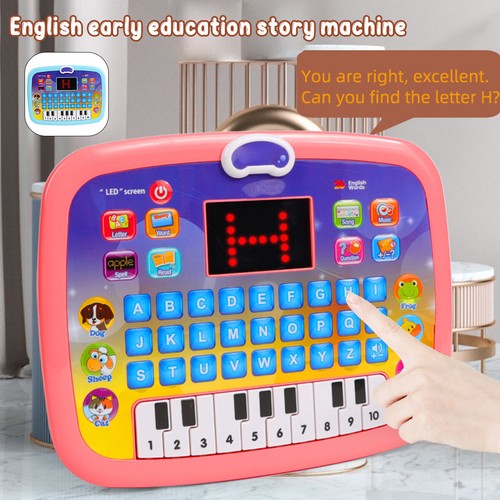 Baby Tablet Toy Creative Kids Tablet Toy with LED Screen Toddler ...