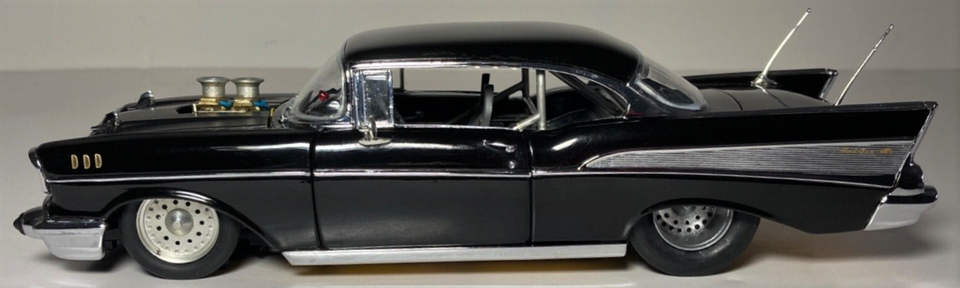 57 Chevy Dragster Drag Race Car Hot Rod Custom Built Model 1 RARE 12 55 ...