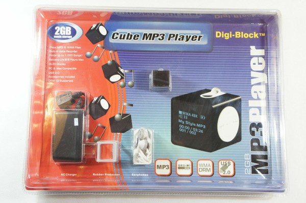 Cube Mp3 Player Digi Block 2gb Music Storage for sale online | eBay
