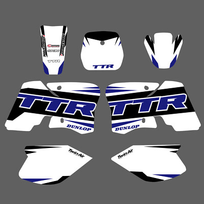 Team Graphics Decals Fender Stickers For Yamaha TTR 90 TTR90 2000-2007 ...