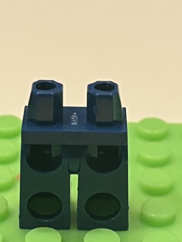 Lego Hips and Legs with Silver Bat Buckle, Knee Pads, Toe Plates, and ...