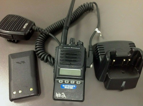 Vertex Standard VX-354 AD0B-5, VHF, Charger, Mic, Antenna, Battery | eBay
