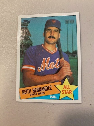 1985 Topps Baseball Card #712 Keith Hernandez | eBay