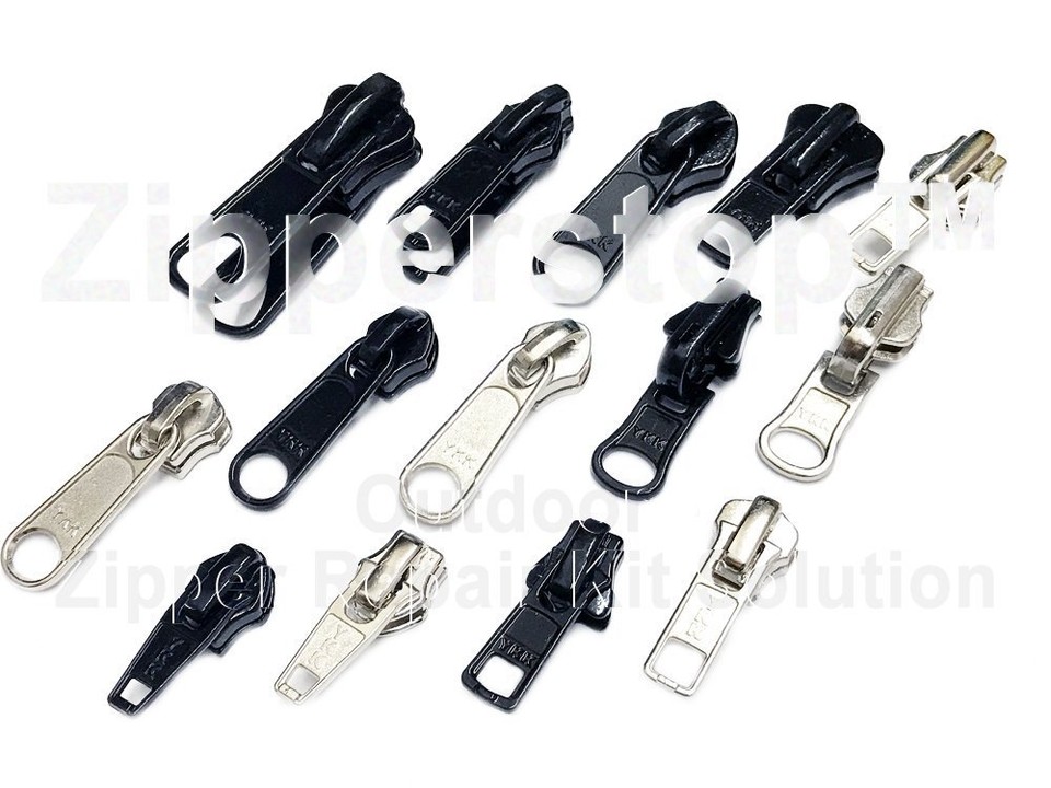 YKK Zipper Repair Kit Solution Assorted Sliders Easy Container Storage ...
