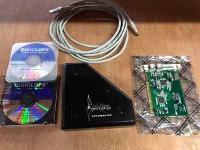 Point Grey Research Digiclops IEEE-1394 (FireWire) Stereo Vision camera ...