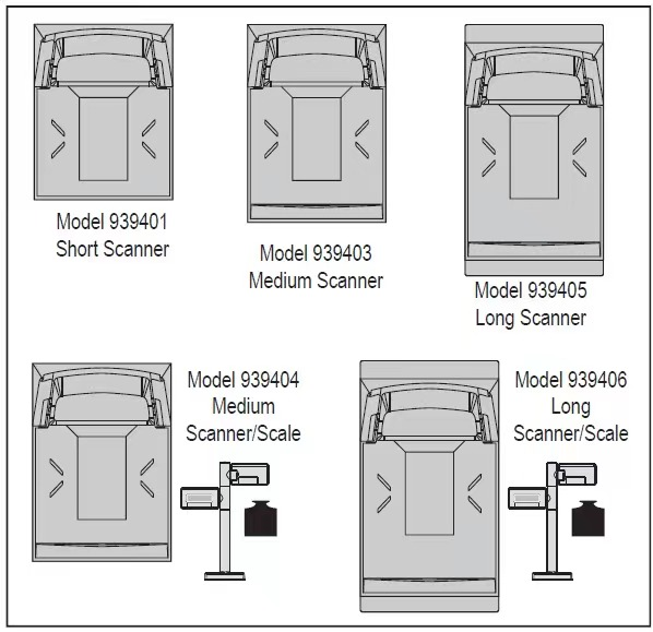 Datalogic Magellan 9300i 2D Handsfree Barcode Scanner with Cable ...