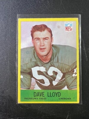 1967 PHILADELPHIA FOOTBALL SET-BREAK#138 DAVE LLOYD | eBay