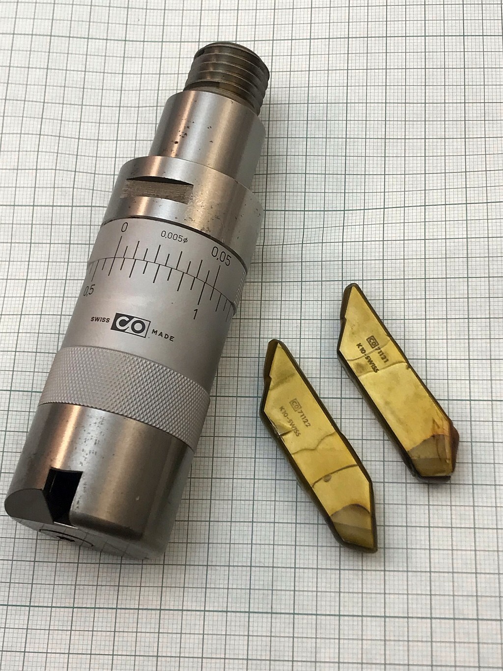 CO-Swiss made micrometric boring head 40-50mm. - SIP, DIXI, HAUSER | eBay