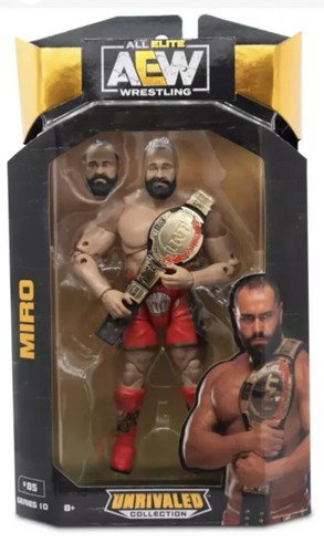 AEW Unrivaled Series 10 Miro Wrestling Action Figure AEW0214 Brand NEW ...