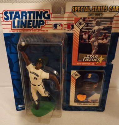 Ken Griffey Jr. Seattle Mariners 1993 Starting Lineup Figure Kenner w ...