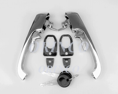 Pair) VW Bay Window Bus Exterior Door Handle Sets With Matched Keys ...