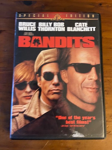 Bandits DVD,2002 Special Edition Bruce Willis Billy Bob Thornton Cate ...