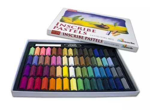 Inscribe Artist's Soft Pastels Box Set - 24, 32, 48 or 64 Colours | eBay UK