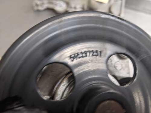 Water Pump With Housing For 16-22 Buick Encore 1.4 12642753 Turbo | eBay