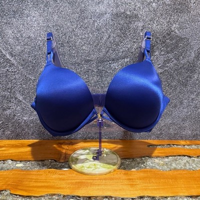 Victoria’s Secret Bombshell Add-2-Cups Smooth Push-Up Bra Fantasia Blue ...
