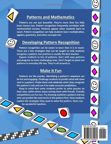 Patterns & Logic Puzzles – Book 1: (Basic Patterns) Answer Key Included ...