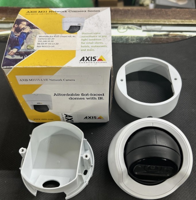 Axis M3115-LVE Outdoor Network Dome Camera - White | eBay