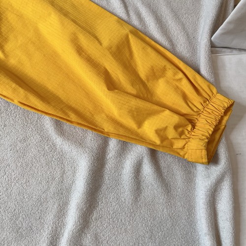 Vintage Starter Yellow Rain Jacket Mens XLarge Half-Zip Hood Coat 90s ...