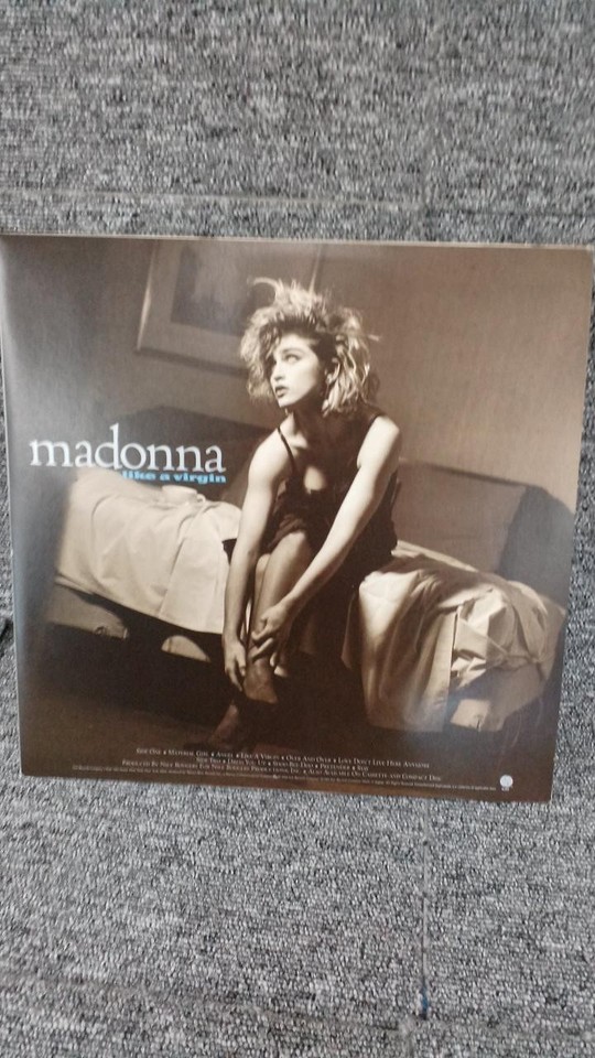 Madonna - Like a Virgin Sample Disc LP Warner Pioneer Pop Classic Promo ...