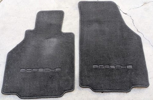 Porsche Boxster 911 986 Front FLOOR MATS SET WITH LETTERING | eBay