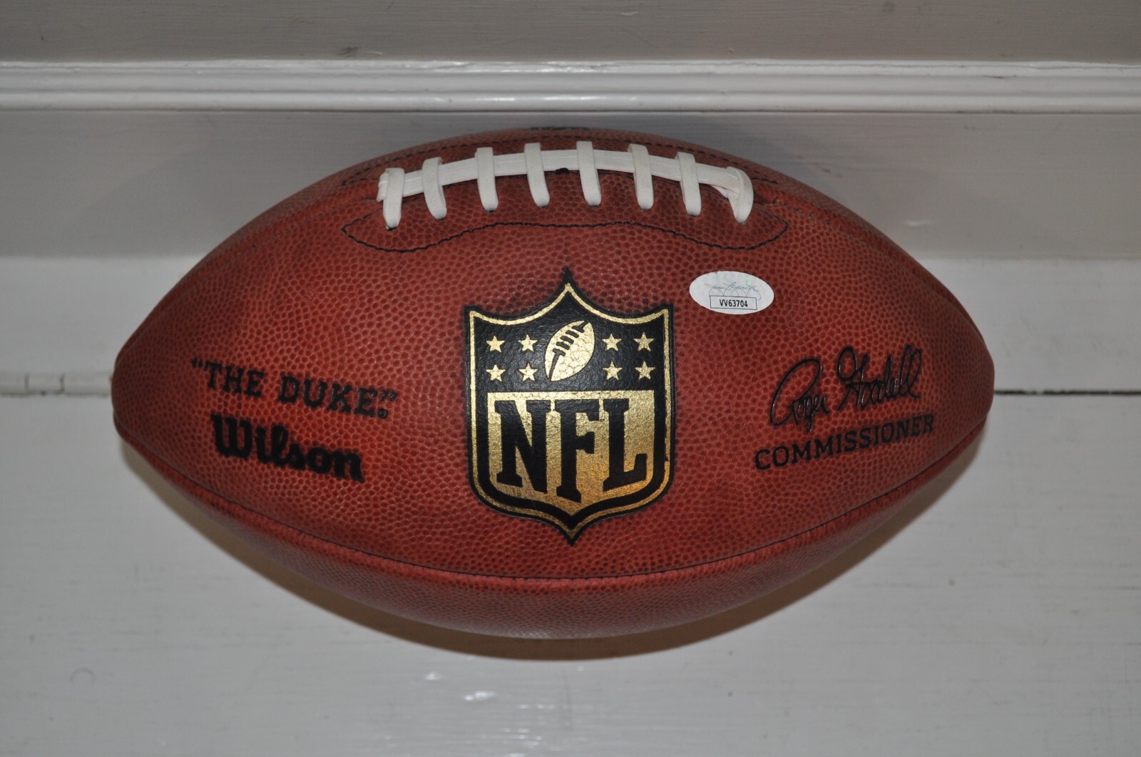 NFL Wilson The Duke Leather Football Signed by Aqib Talib and Malik ...