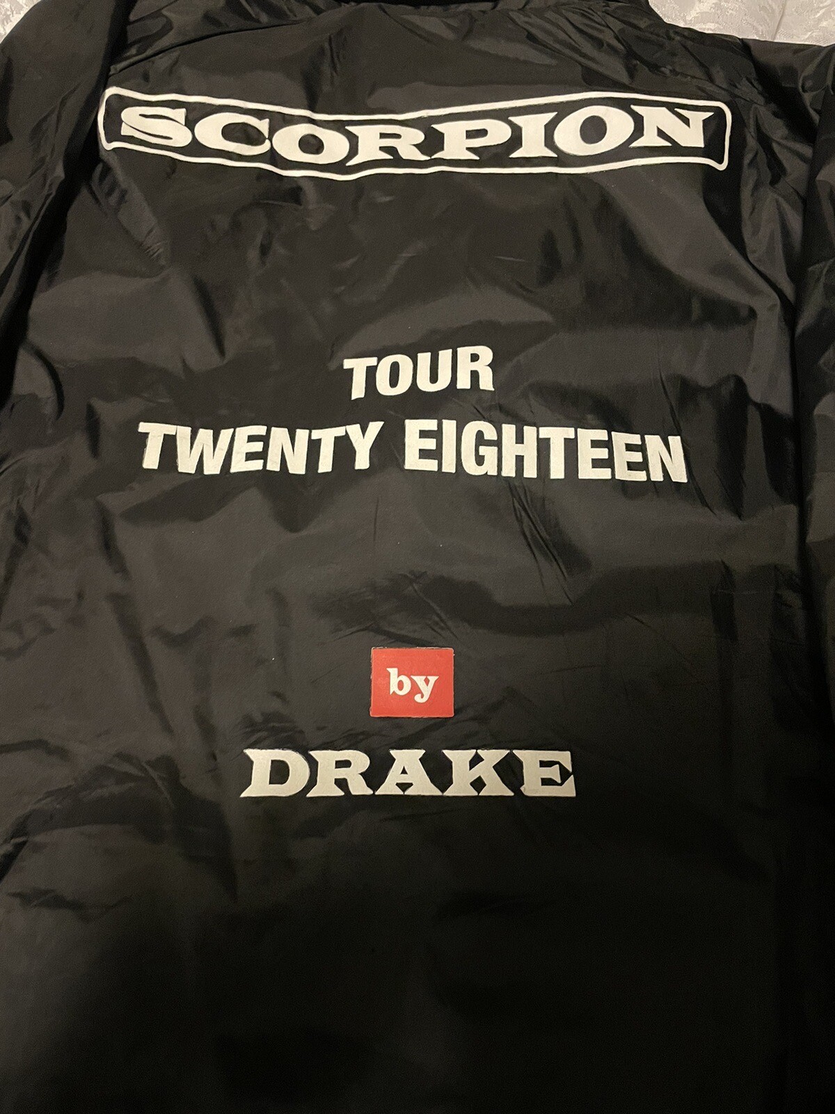 Drake Tour Merch Jacket Scorpion 2018 Throwback 3x Ra… - Gem
