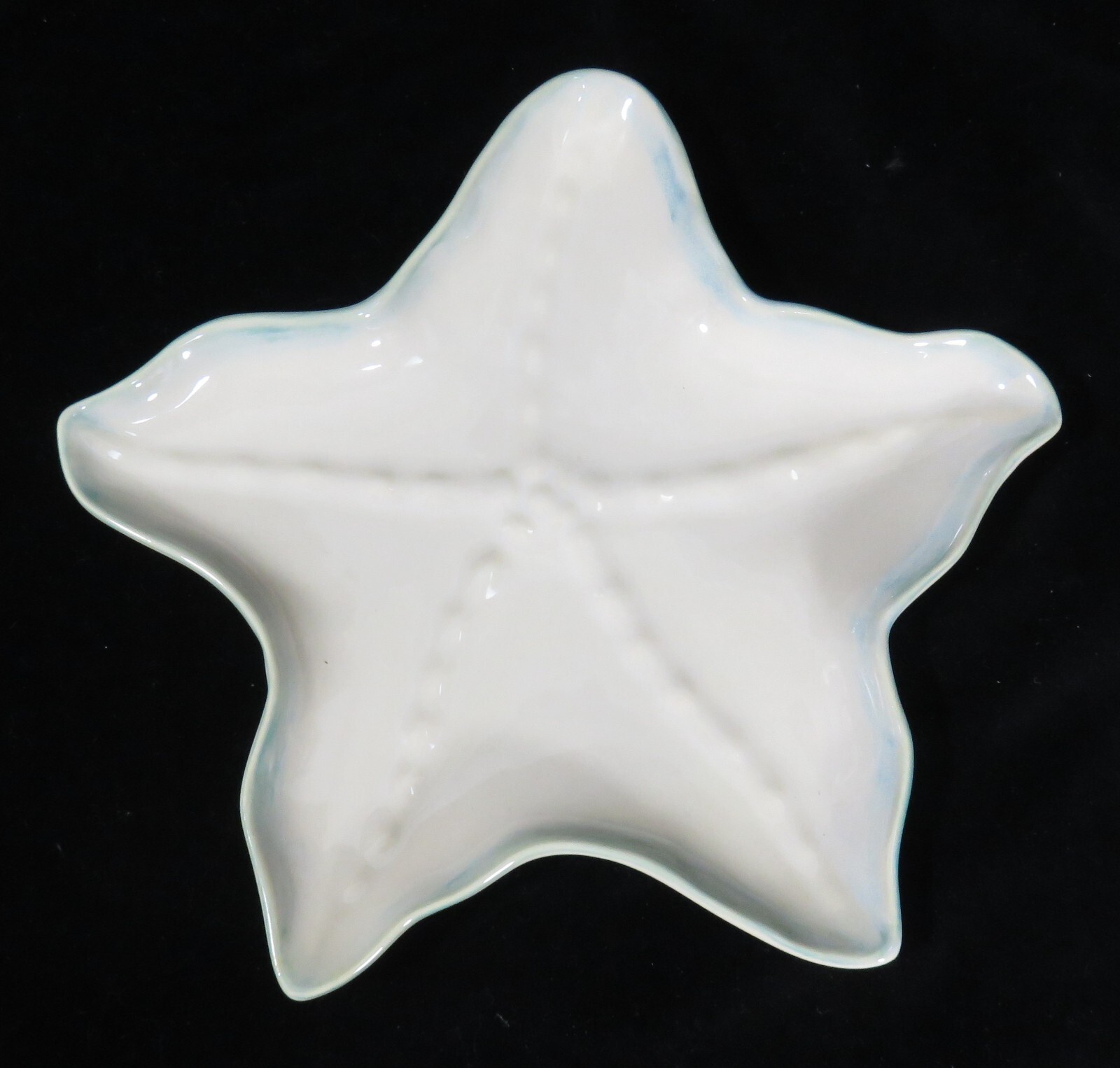 Home Studio Shoreline Collection Salad Luncheon Starfish Plate | eBay