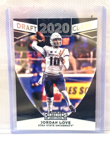 2020 Panini Score Jordan Love Draft Class Rookie Green Bay Packers SSP ...