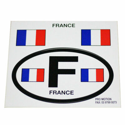 F France Country Code Sticker Decal Car Caravan Trailer Truck | eBay ...