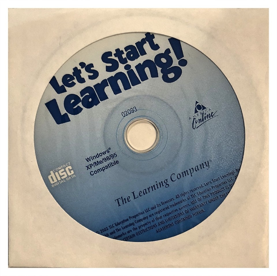 Reader Rabbit Let's Start Learning Pc New Cd Only Sealed In Paper ...