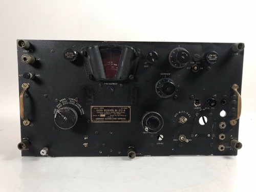RADIO RECEIVER BC 312 N US ARMY SIGNAL CORPS WW2 Militaire Military #2 ...