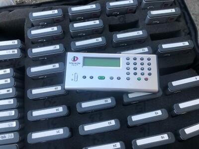 Lot of 42 InterWrite PRS RF Clicker Personal Model R1 with software | eBay