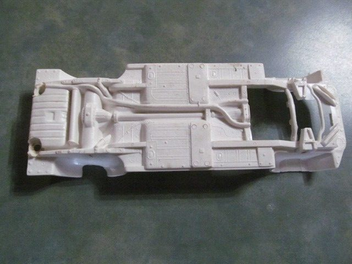 1965 Ford Mustang AMT Model car chassis | eBay