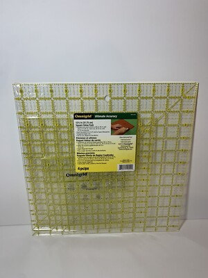 Clear Omnigrid 12-1/2-Inch Value Pack 4 SQUARES/RULERS Grid Mats - NEW ...