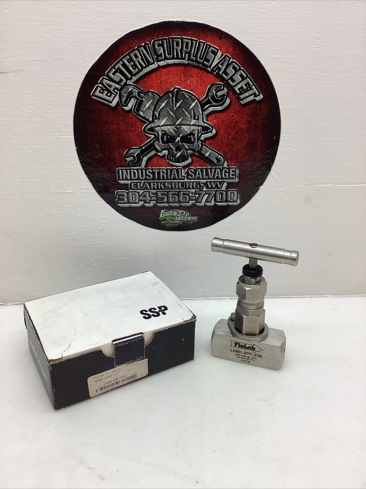SSP FloLok 1/2” Stainless Needle Valve LN8K-8PF-316 NIB | eBay